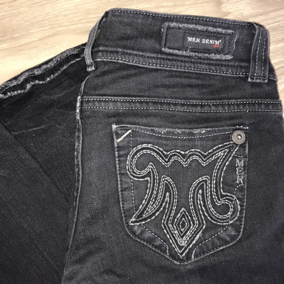 MEK | Jeans | Mek Monoco Cigarette Denim In Black | Poshmark